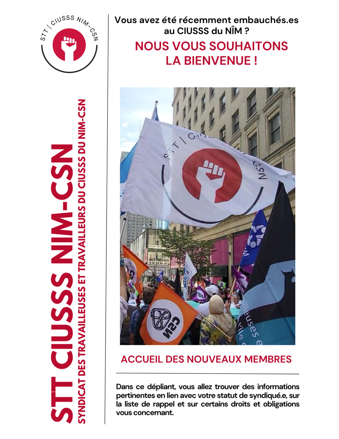 Conventions collectives – STT CIUSSS NÎM-CSN